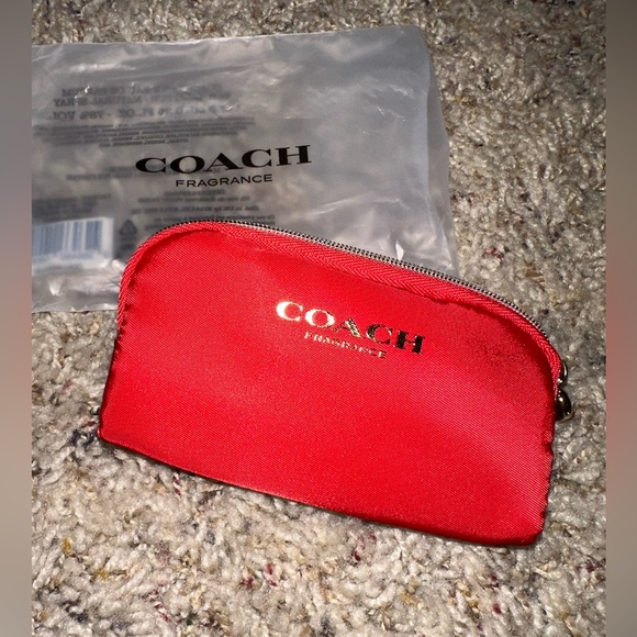 Coach | Bags | Nwt Sexy Red Coach Cute Coin Purse Wallet | Poshmark
